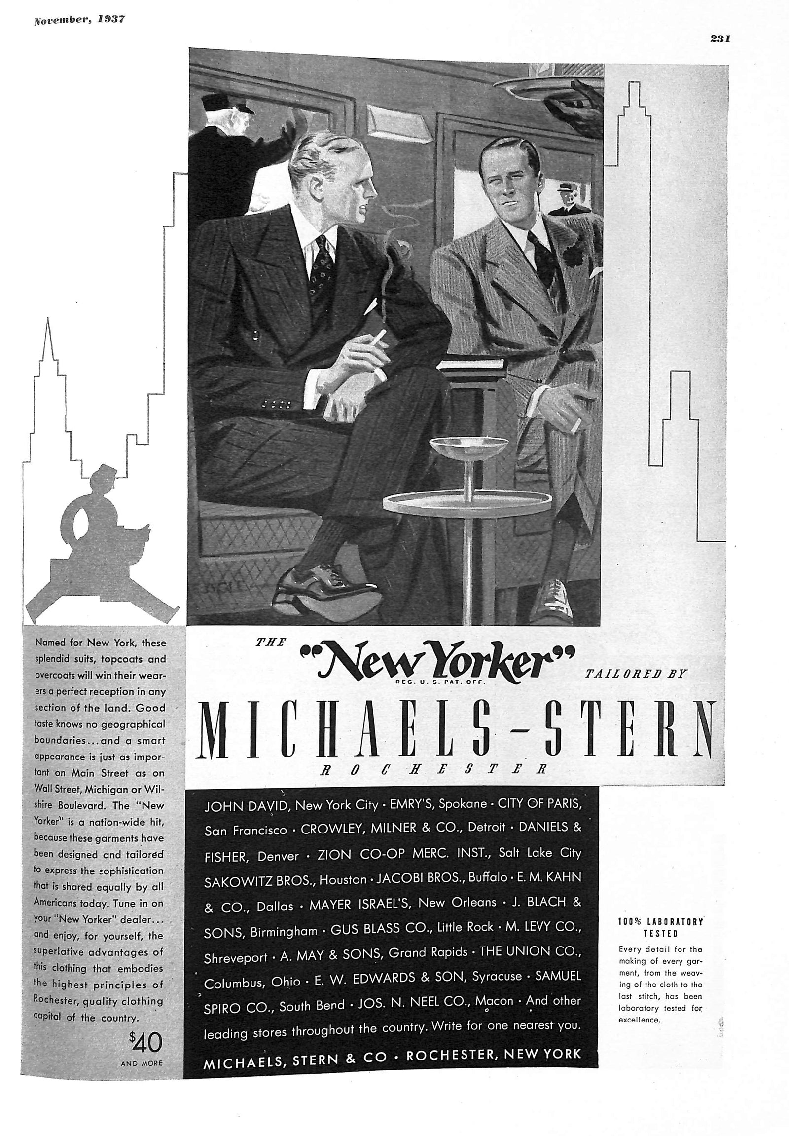 Esquire November 1938