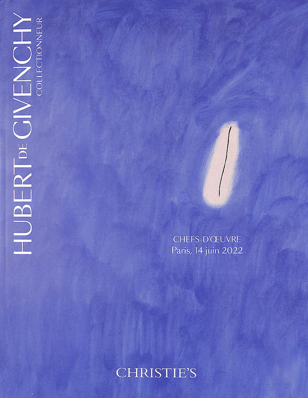 "Hubert De Givenchy Collectionneur Chefs-D'Oeuvre" 2022 Christie's Par