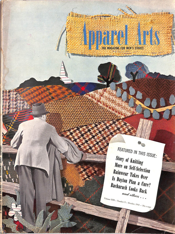 "Apparel Arts The Magazine For Men's Stores" October 1943