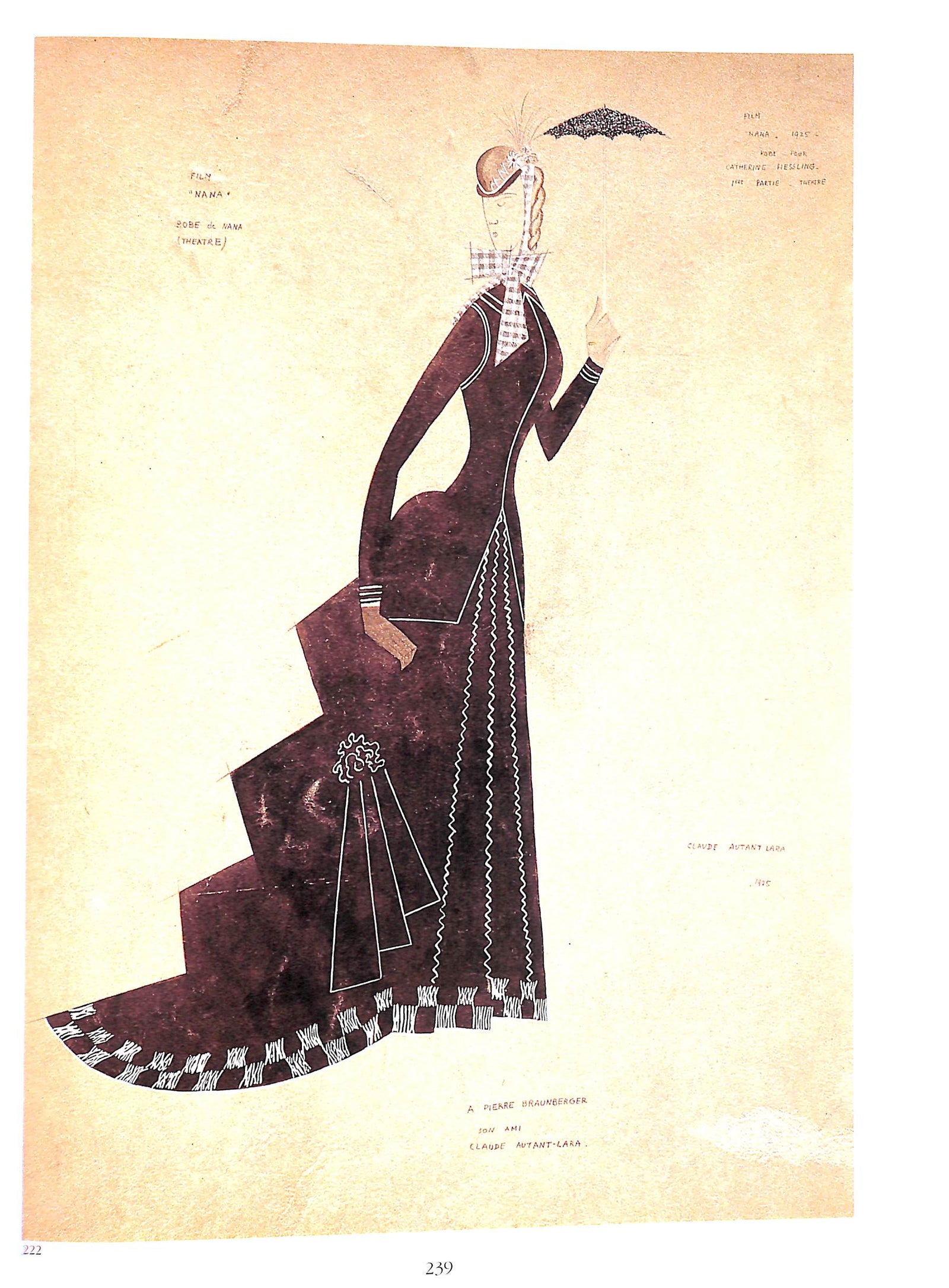 "French Elegance In The Cinema" 1988 DELPIERRE Madeleine, DE FLEURY, M