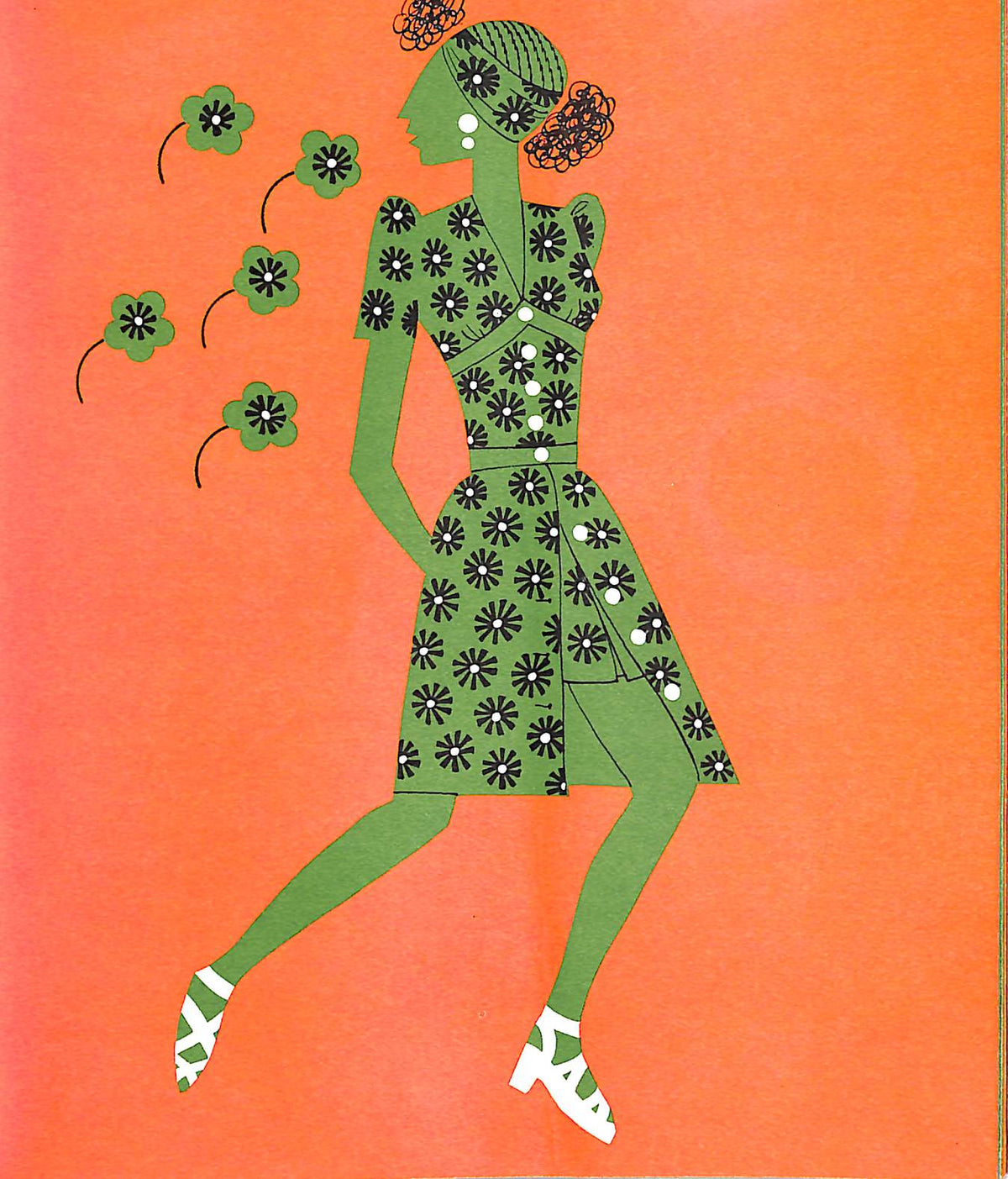 "Casual Corner Calendar Of Clothes" 1971
