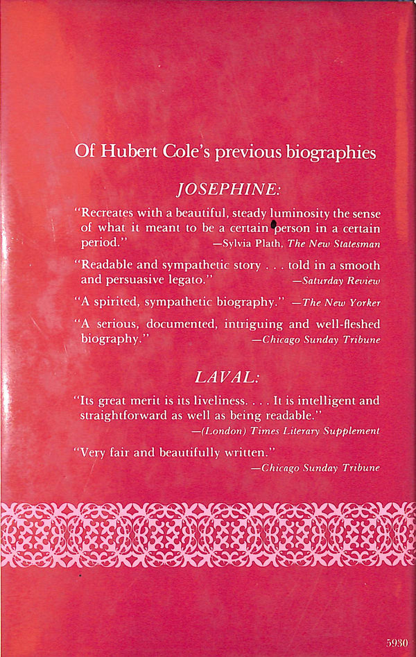 "Beau Brummell" 1977 COLE, Hubert