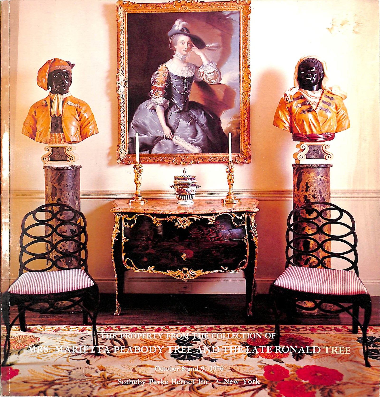 "The Property From The Collection Of Mrs Marietta Peabody Tree And The