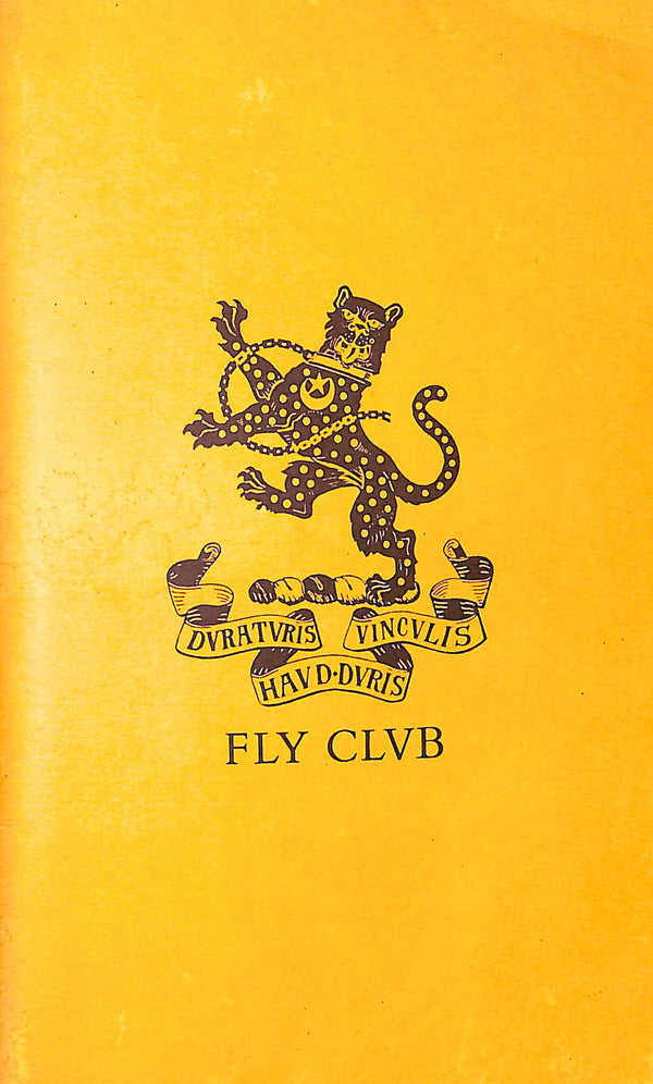 Harvard Fly Club Members' Directory 1919-1990 (SOLD)