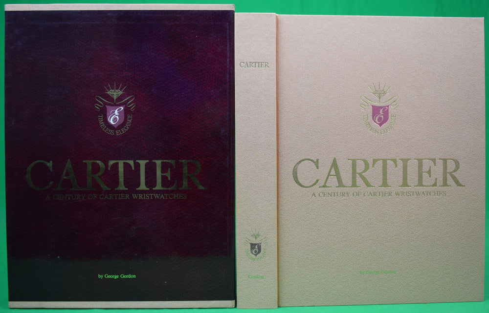 "Cartier: A Century Of Cartier Wristwatches" 1989 GORDON, George (SOLD