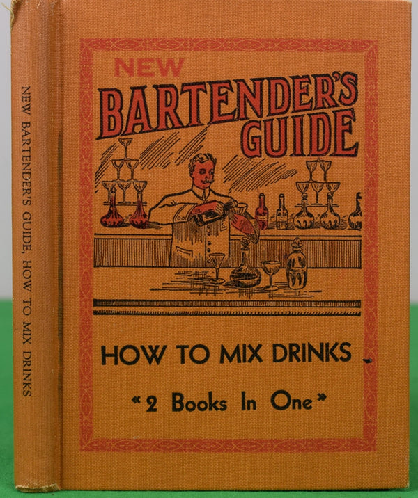 "New Bartender's Guide How To Mix Drinks "2 Books In One" 1914 OTTENHE
