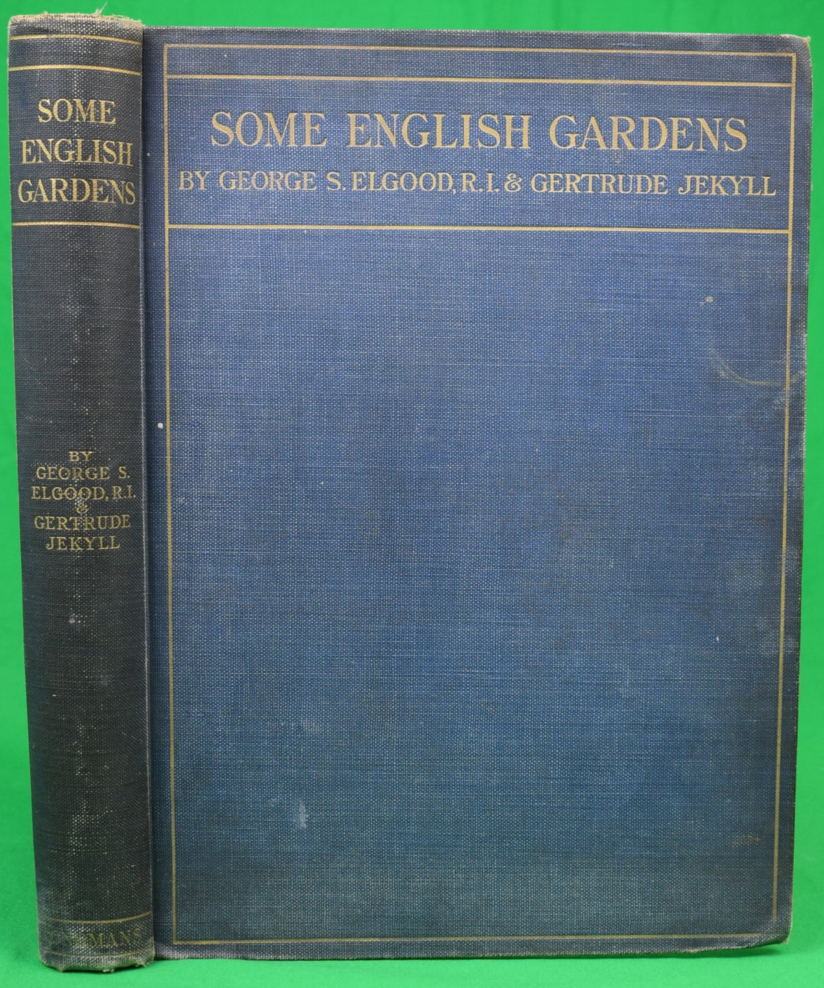 "Some English Gardens" 1910 ELGOOD, George S. & JEKYLL, Gertrude (SOLD