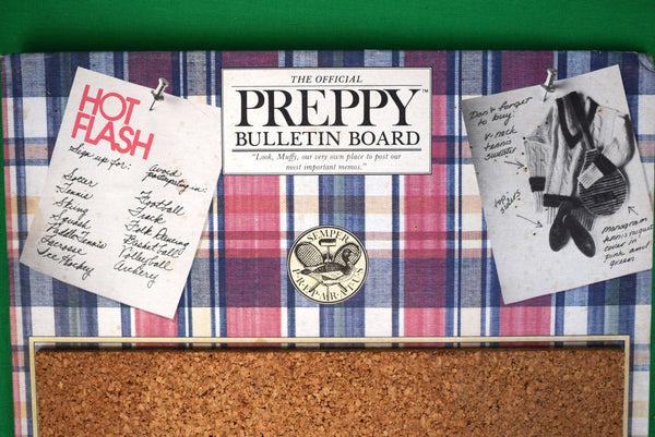 "The Official Preppy Bulletin Board" 1981 (SOLD)