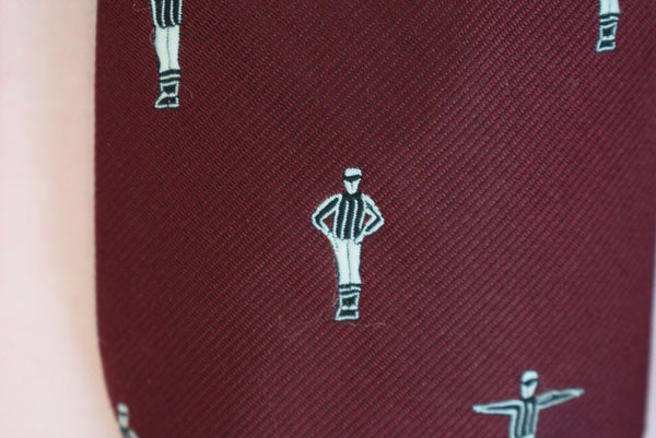 "Chipp x Harvard Crimson w/ Ivy League Referee Logo Tie"