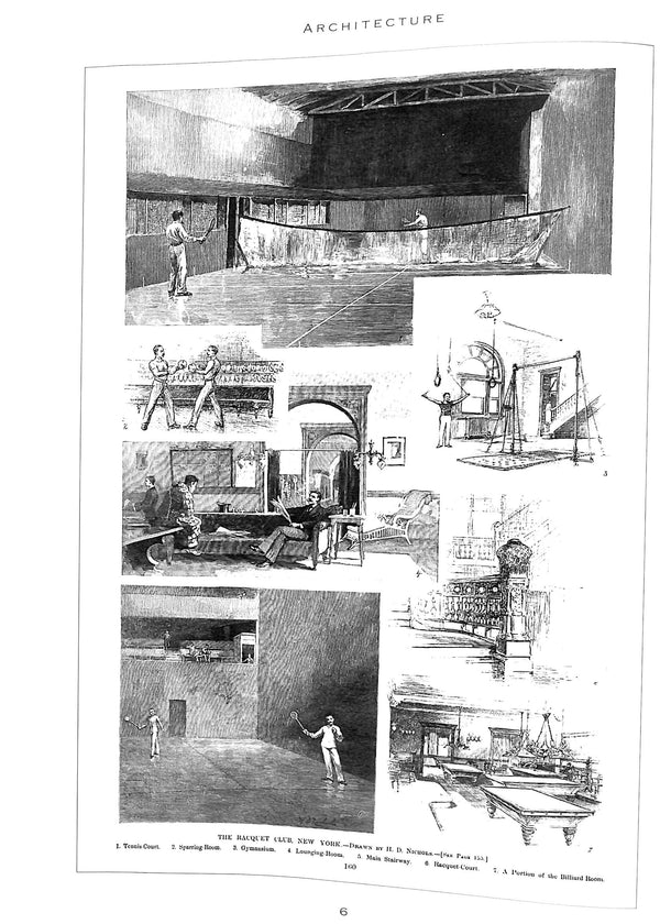"Racquet And Tennis Club: Architecture Art Library" 2022 BELLIVEAU, Ge