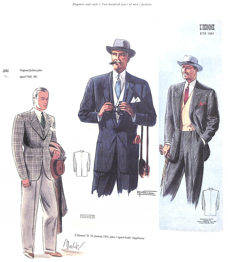 "Elegance And Style: Two Hundred Years Of Men's Fashions" 1992 de BUZZ