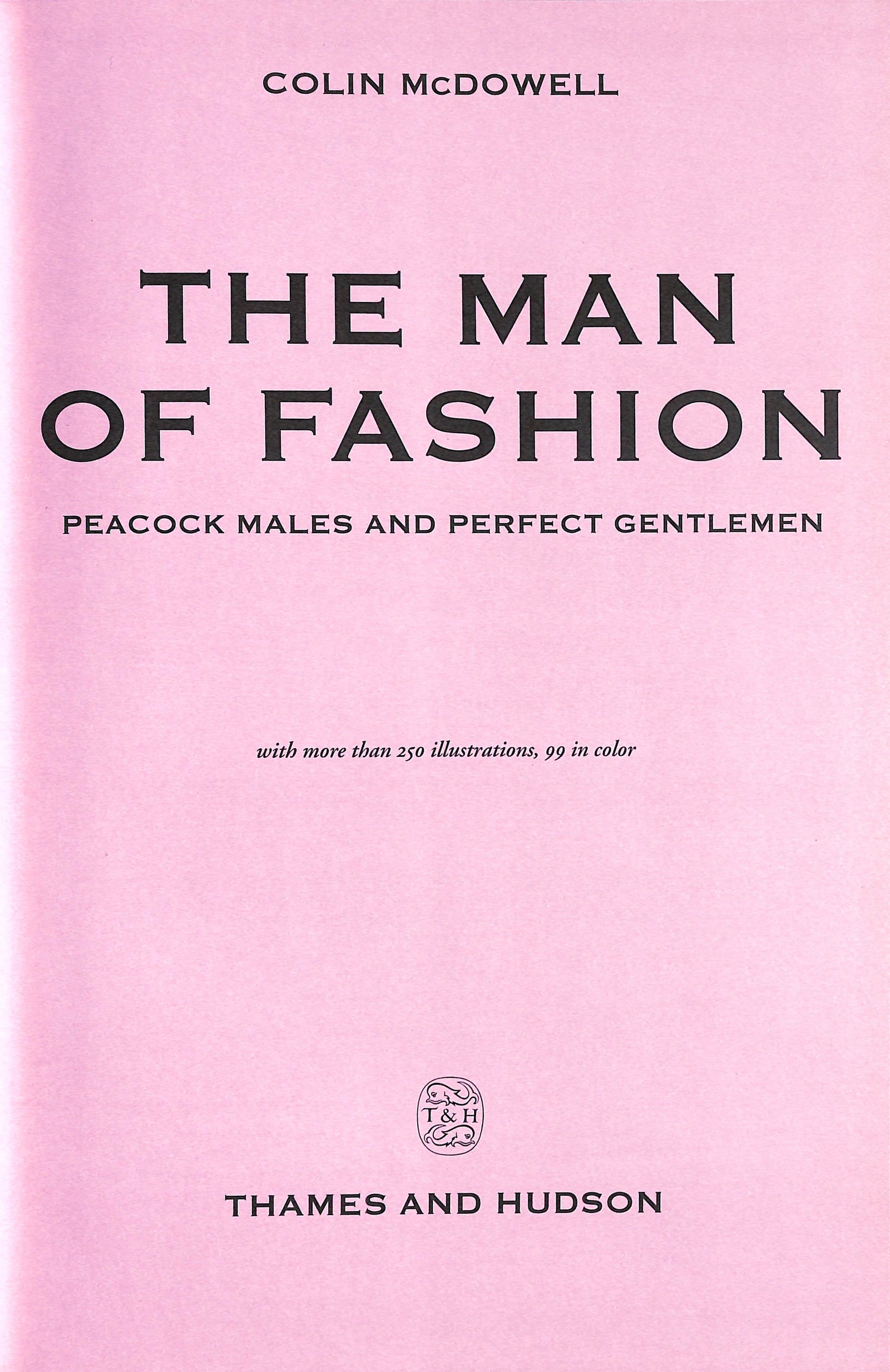 "The Man Of Fashion" 1997 MCDOWELL, Colin