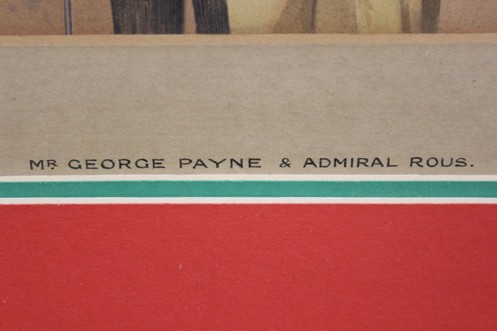 Mr. George Payne & Admiral Rous Turf Characters
