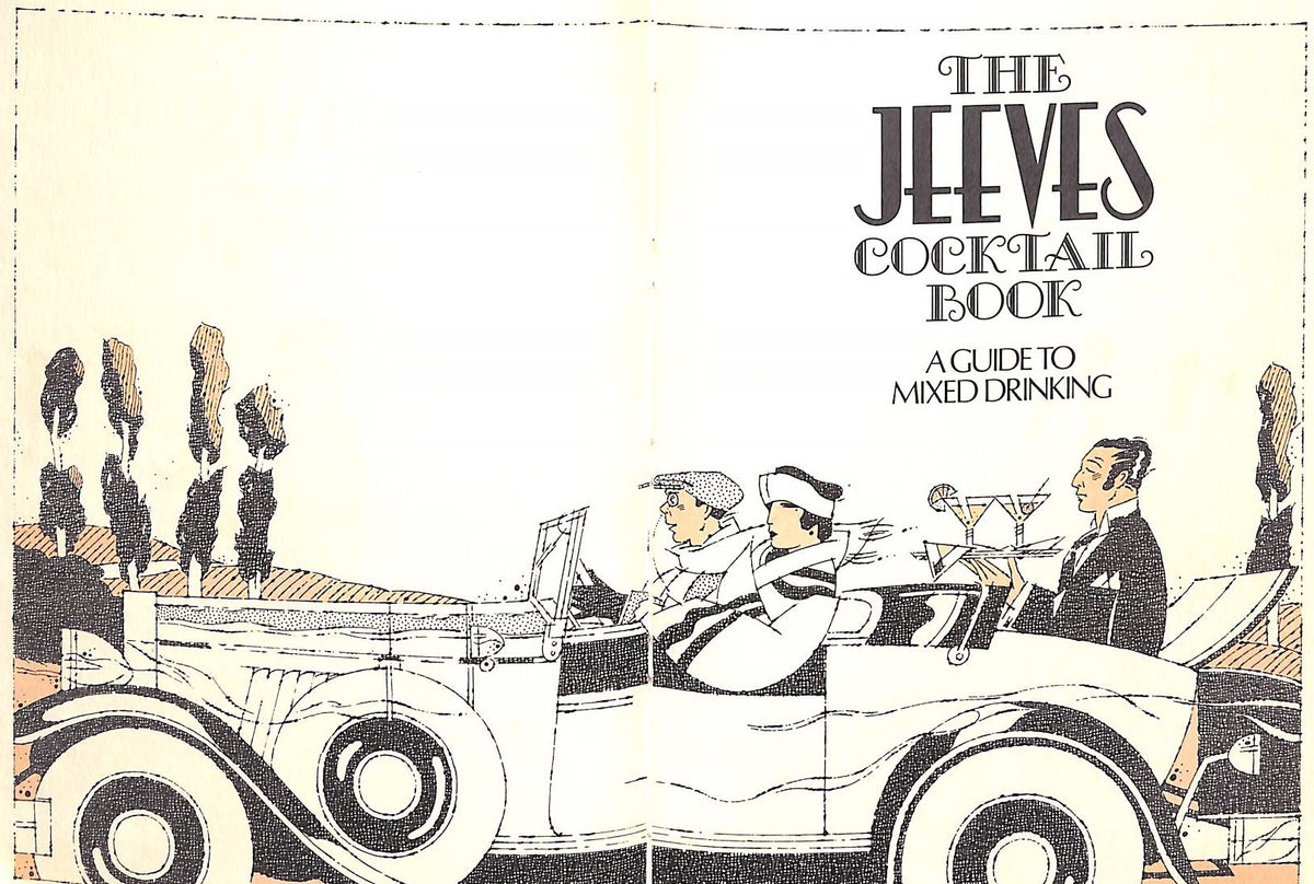 "The Jeeves Cocktail Book: A Guide To Mixed Drinking" 1980 BREDIN, Hug