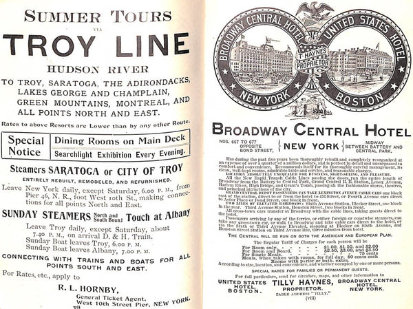 "Rand McNally & Co's Handy Guide To The Hudson River And Catskill Moun