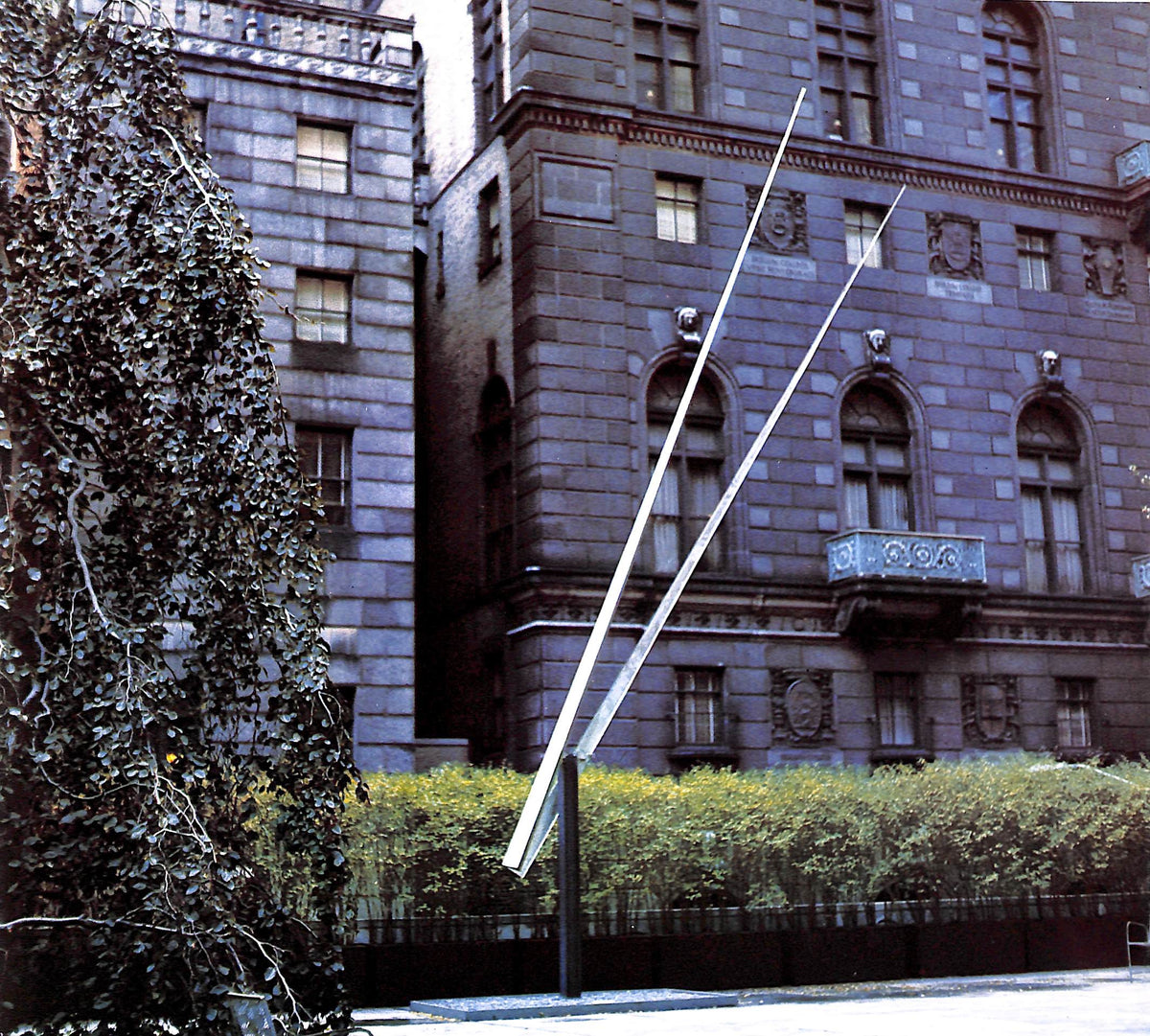 "George Rickey" 1977 ROSENTHAL, Nan