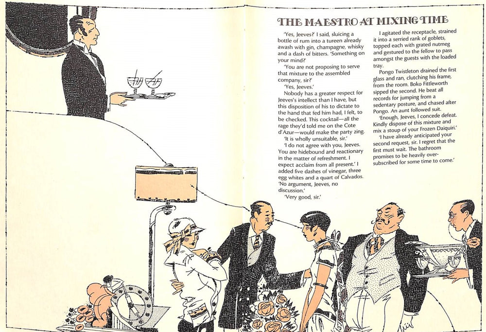 "The Jeeves Cocktail Book: A Guide To Mixed Drinking" 1980 BREDIN, Hug