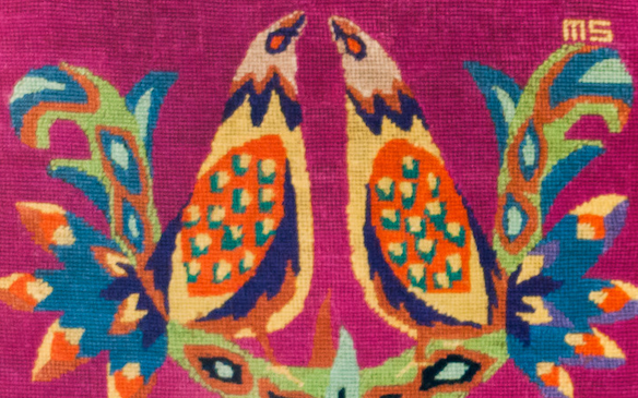 Abstract Needlepoint (SOLD)