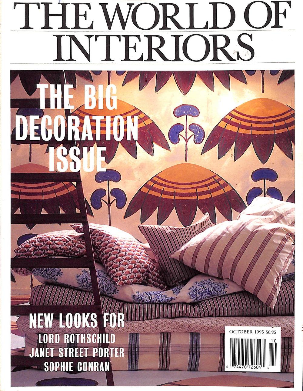 "The World Of Interiors: The Big Decoration Issue" October 1995