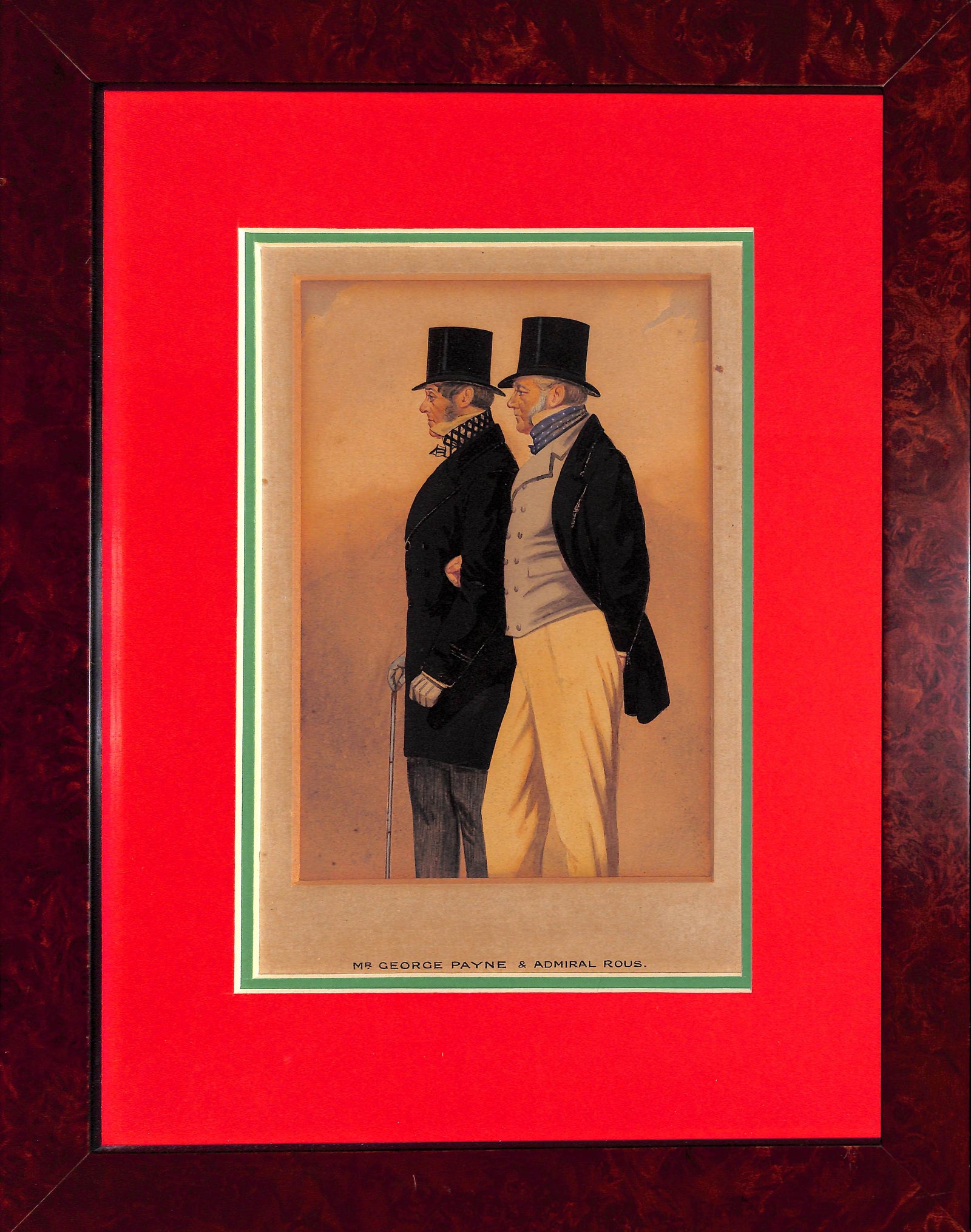 Mr. George Payne & Admiral Rous Turf Characters