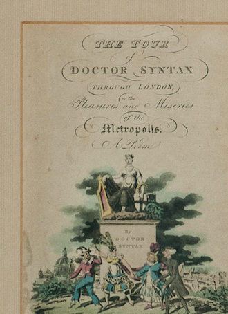 "The Tour of Doctor Syntax" (SOLD)