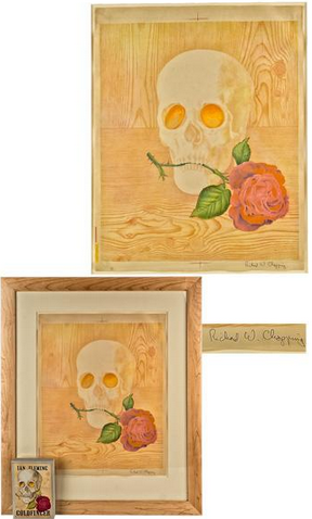 "Goldfinger Richard Chopping Artist Proof Framed Sheet" (SOLD)