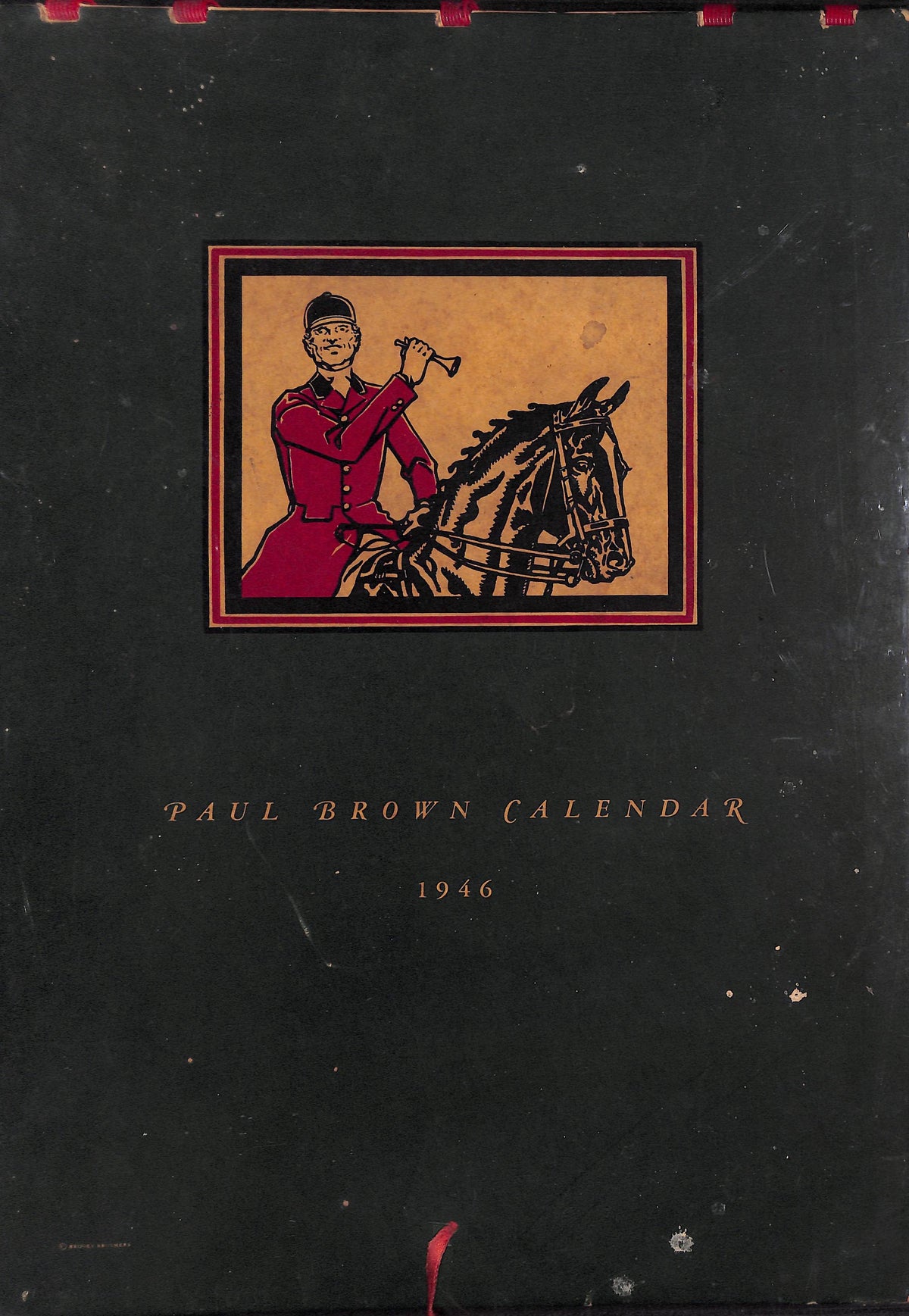 "The Paul Brown Brooks Brothers Calendar 1946"