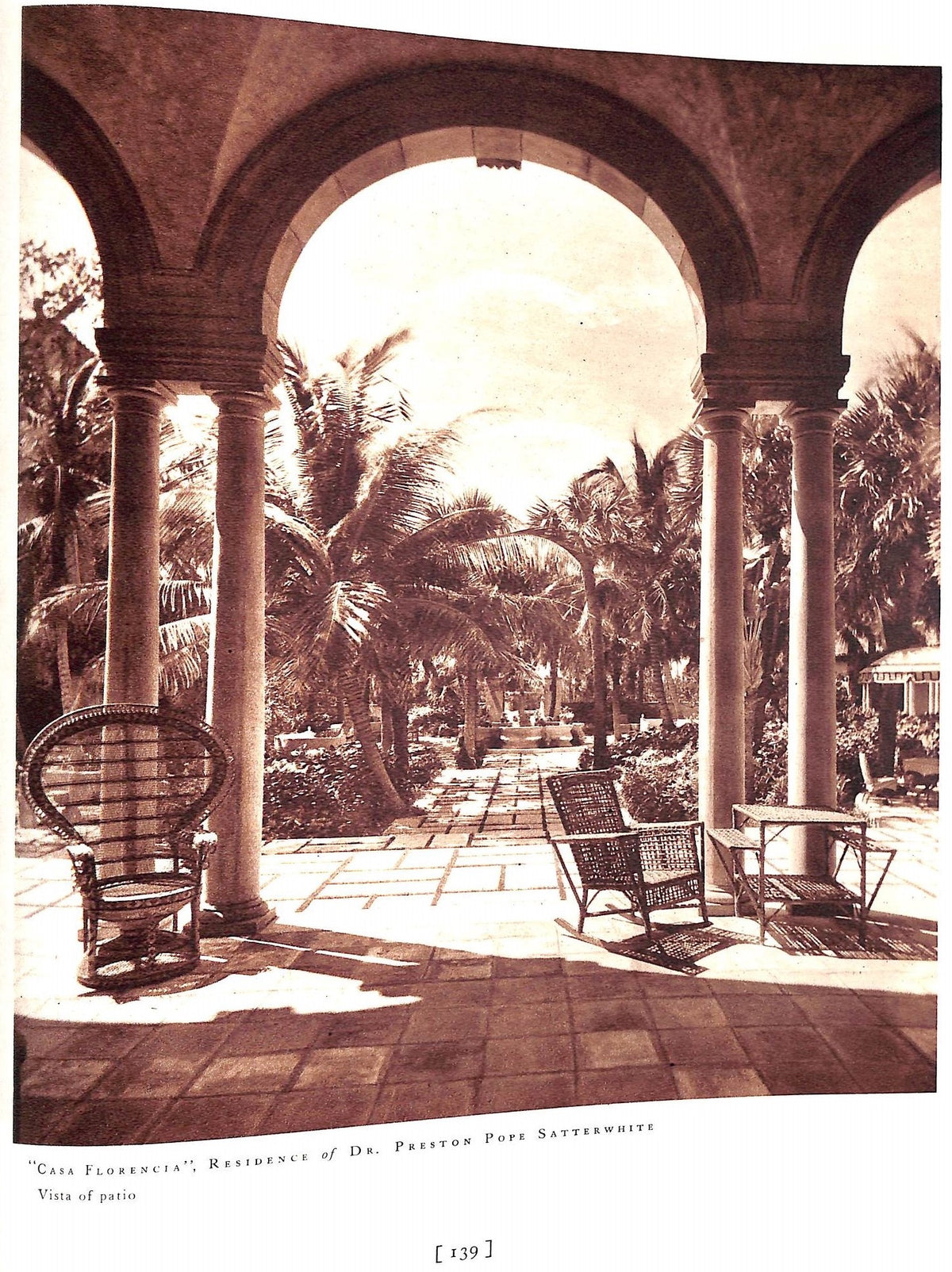 "Florida Architecture Of Addison Mizner" 1928 TARBELL, Ida M.