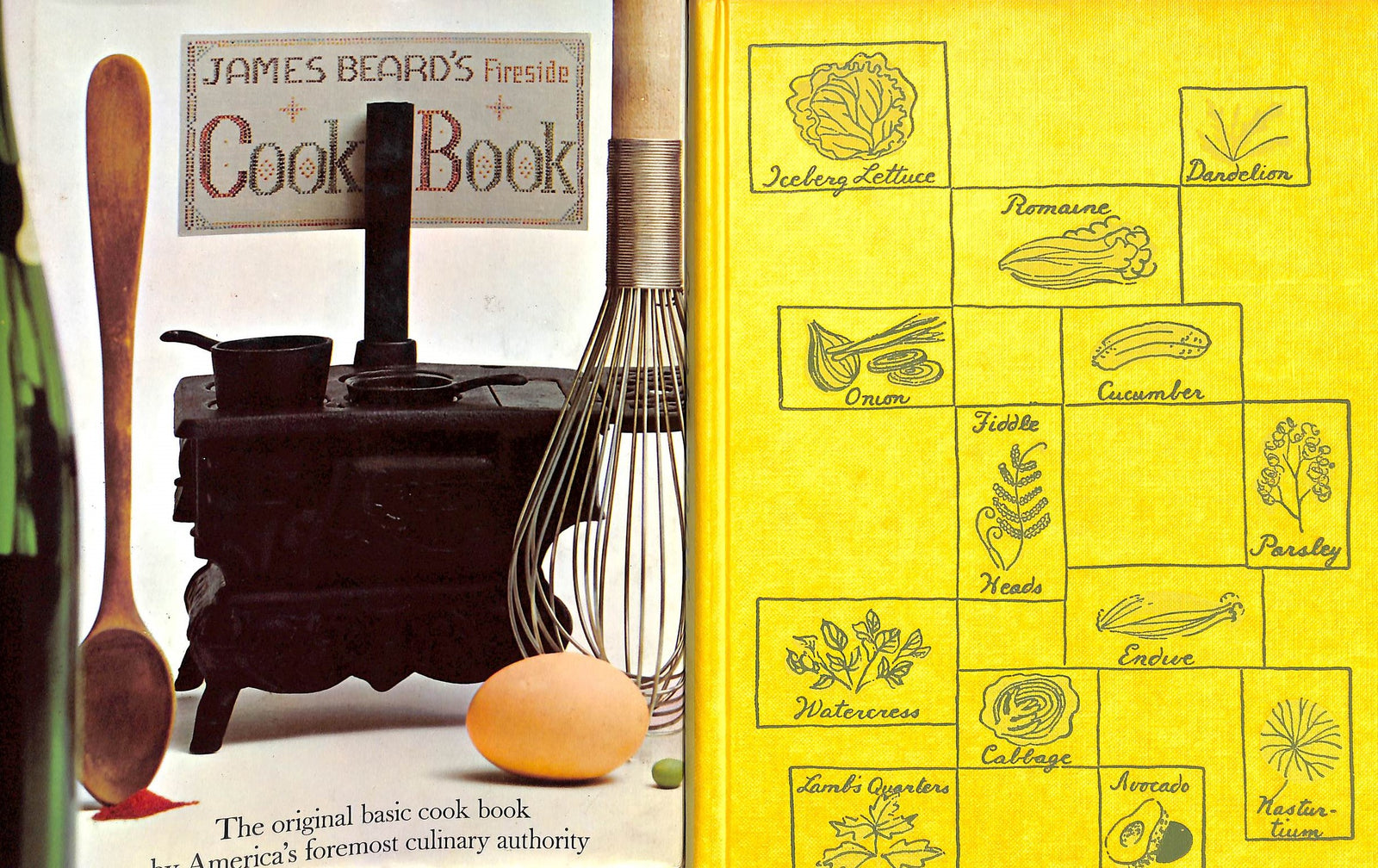"The Fireside Cook Book" 1949 BEARD, James A.
