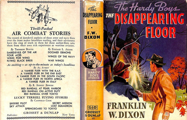 "The Hardy Boys The Disappearing Floor" 1945 DIXON, Franklin W.