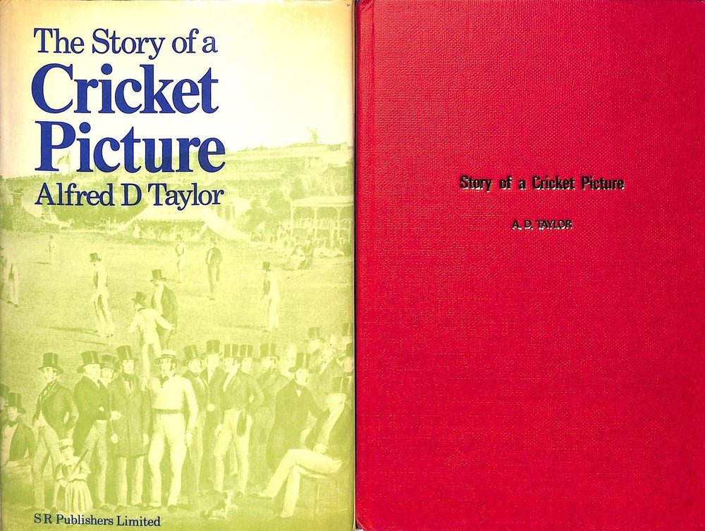 "The Story Of A Cricket Picture" 1972 TAYLOR, Alfred D. (SOLD)