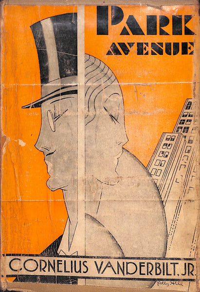 "Park Avenue" 1930 VANDERBILT, JR. Cornelius