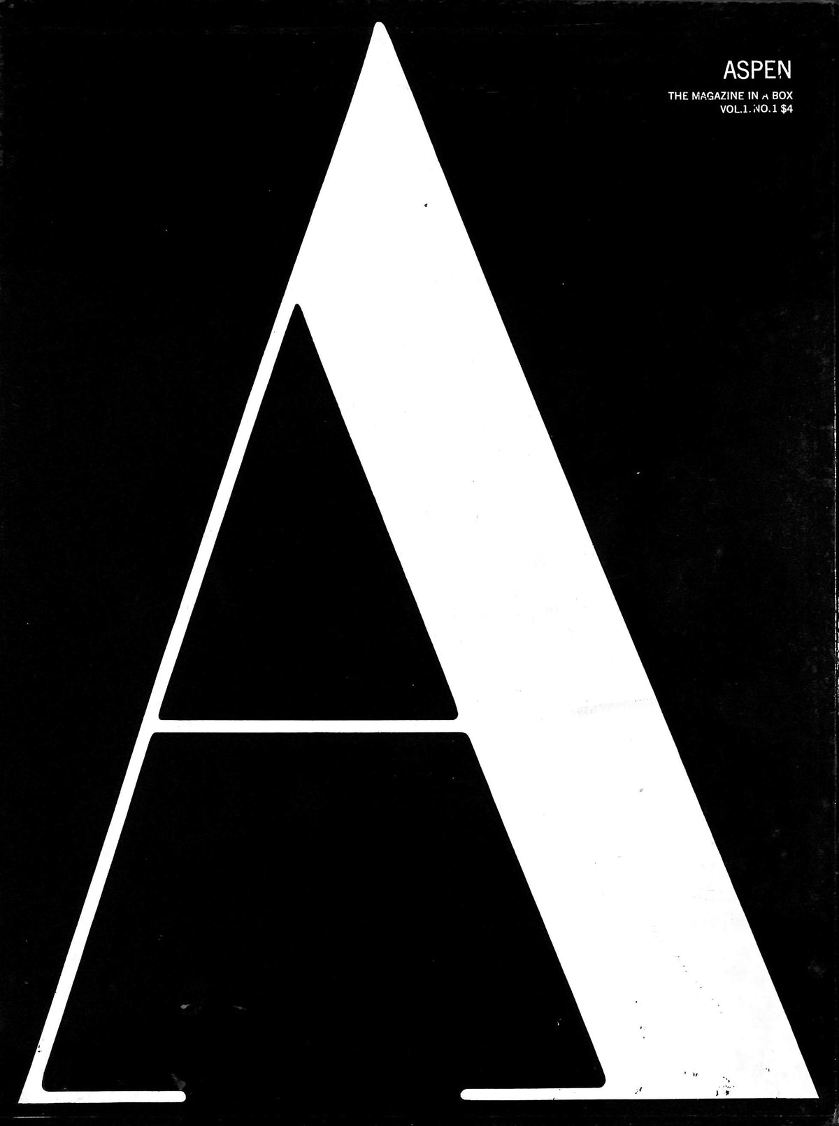 "Aspen: The Magazine In A Box Vol. 1, No. 1" JOHNSON, Phyllis