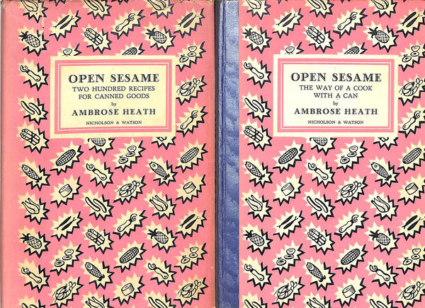 "Open Sesame: Two Hundred Recipes For Canned Goods" 1939 by Ambrose He