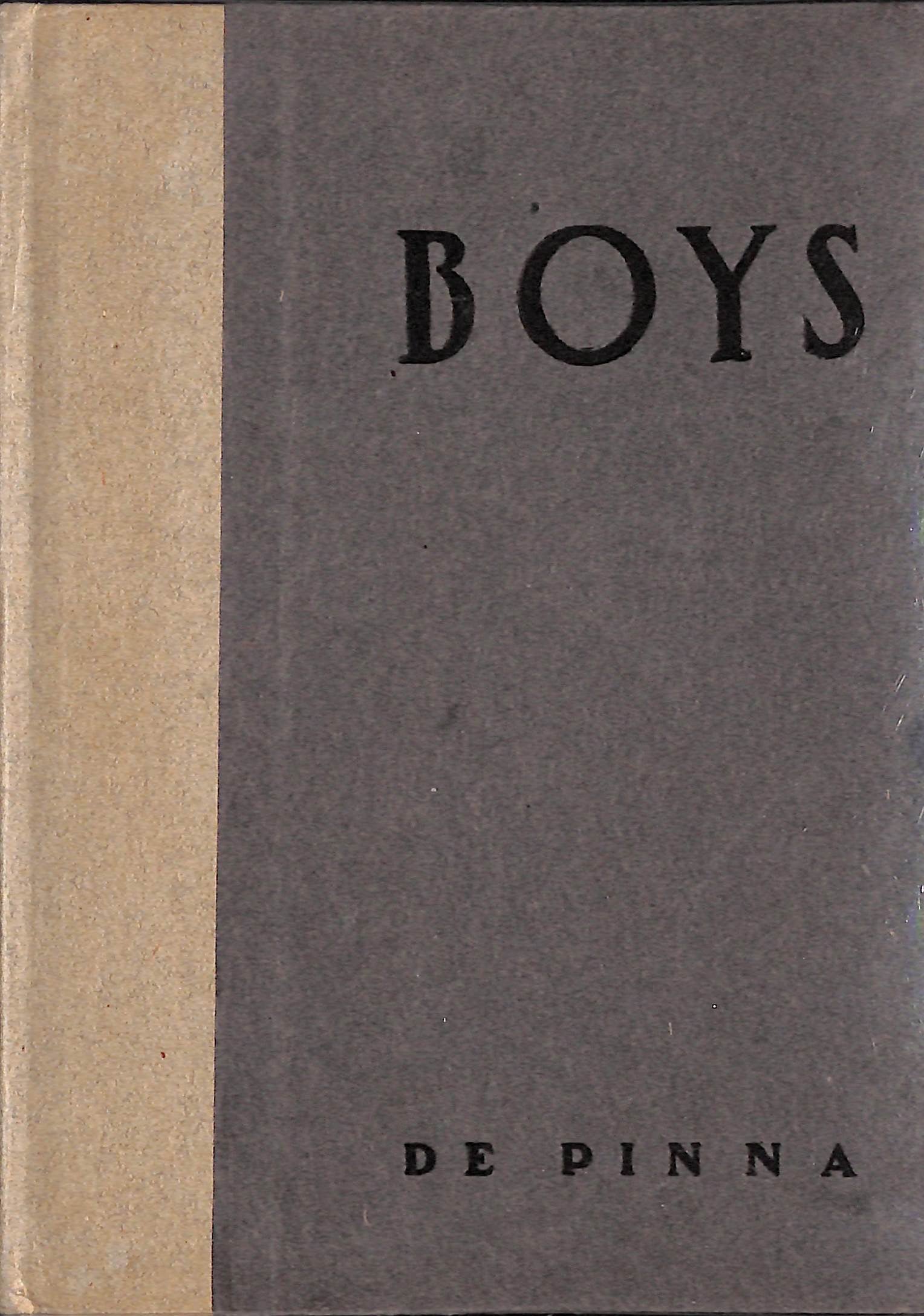 "Boys" 1917 De Pinna (SOLD)