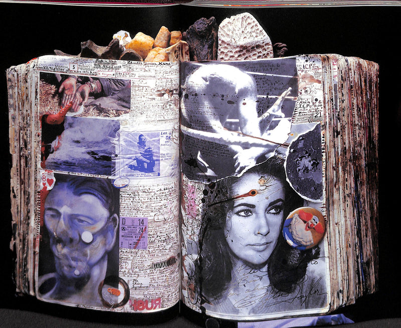 "Peter Beard: Fifty Years of Portraits" 1999 w/ Original PB Artwork!