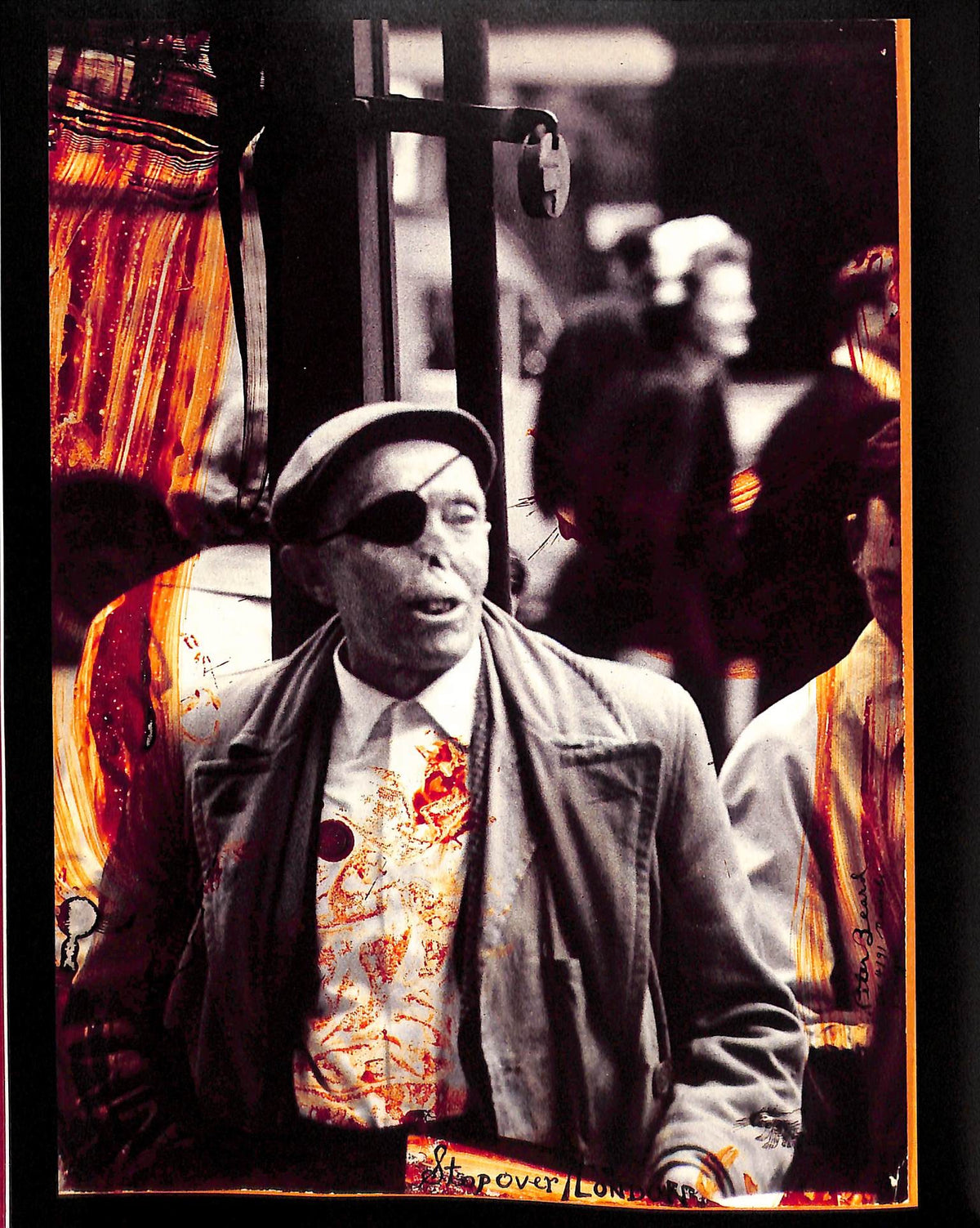 "Peter Beard: Fifty Years of Portraits" 1999 w/ Original PB Artwork!