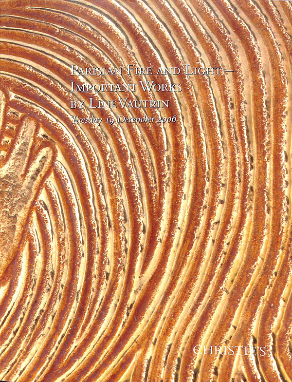 Parisian Fire And Light - Important Works By Line Vautrin (SOLD)