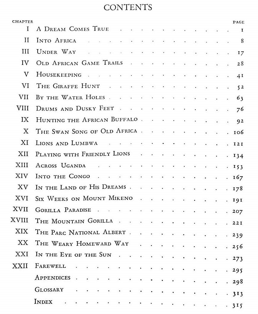 "Carl Akeley's Africa: The Account Of The Akeley Eastman-Pomeroy Afric