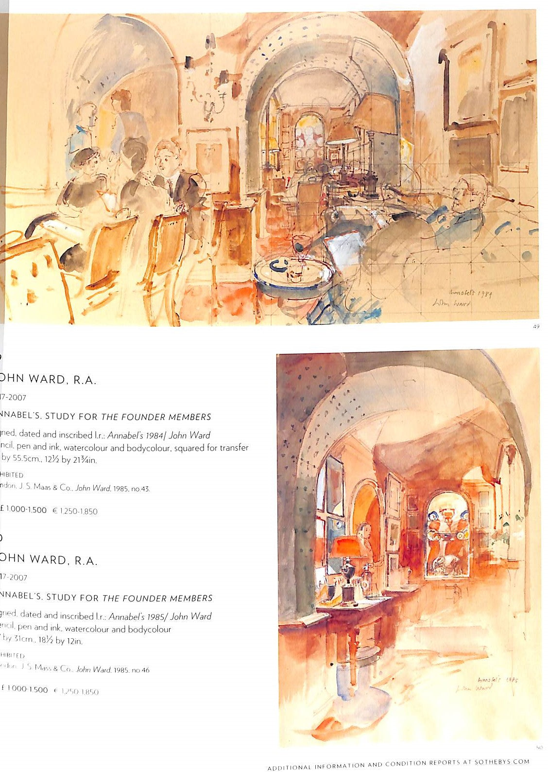 "Mark Birley: The Private Collection" 2013 Sotheby's London