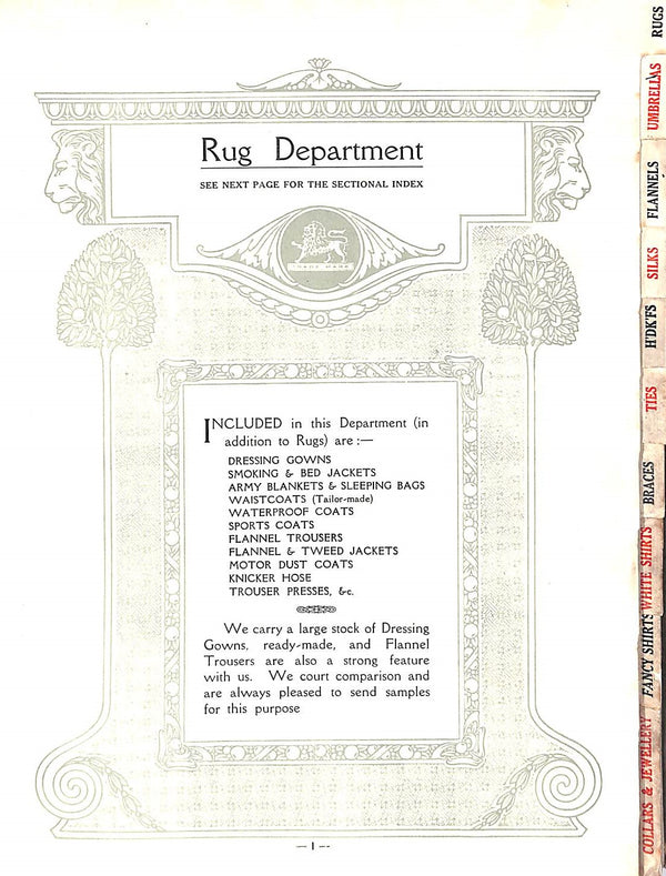 "Welch, Margetson & Co Ltd London 1915"