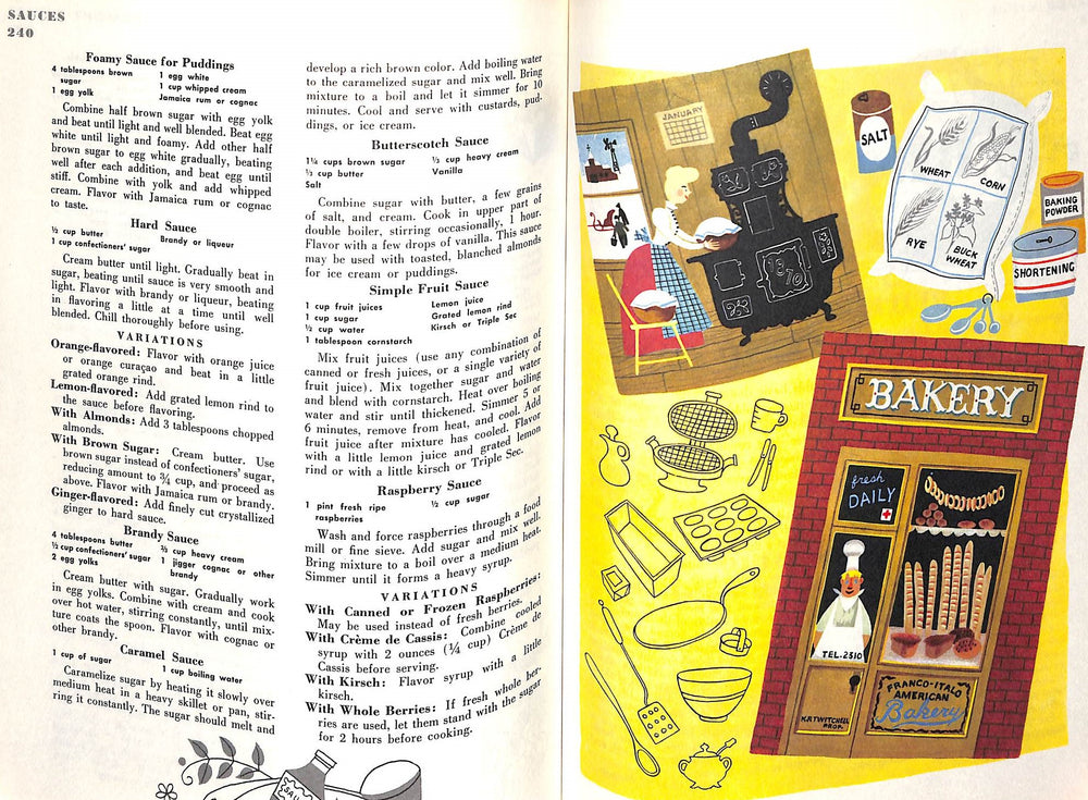 "The Fireside Cook Book" 1949 BEARD, James A.