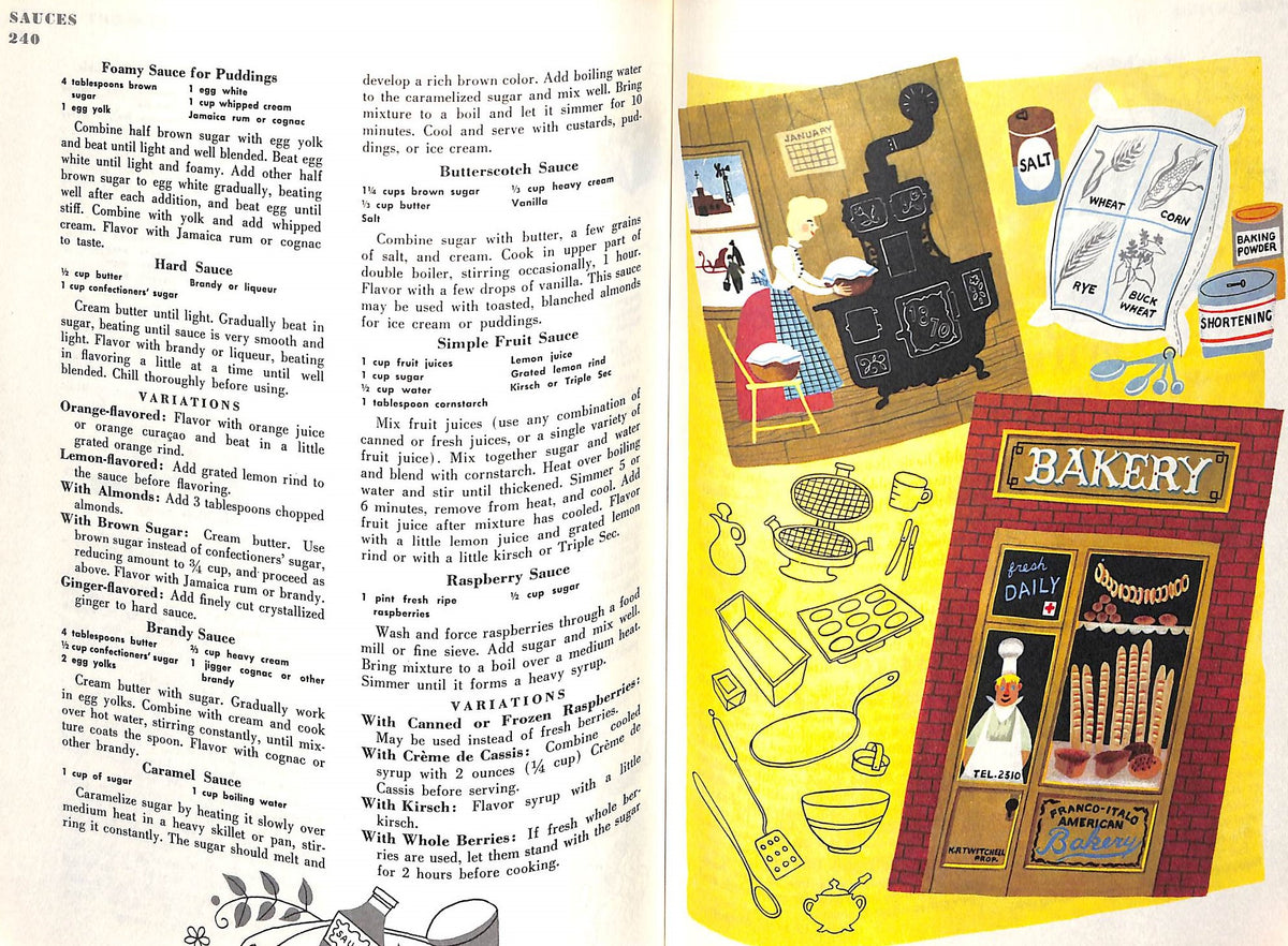 "The Fireside Cook Book" 1949 BEARD, James A.