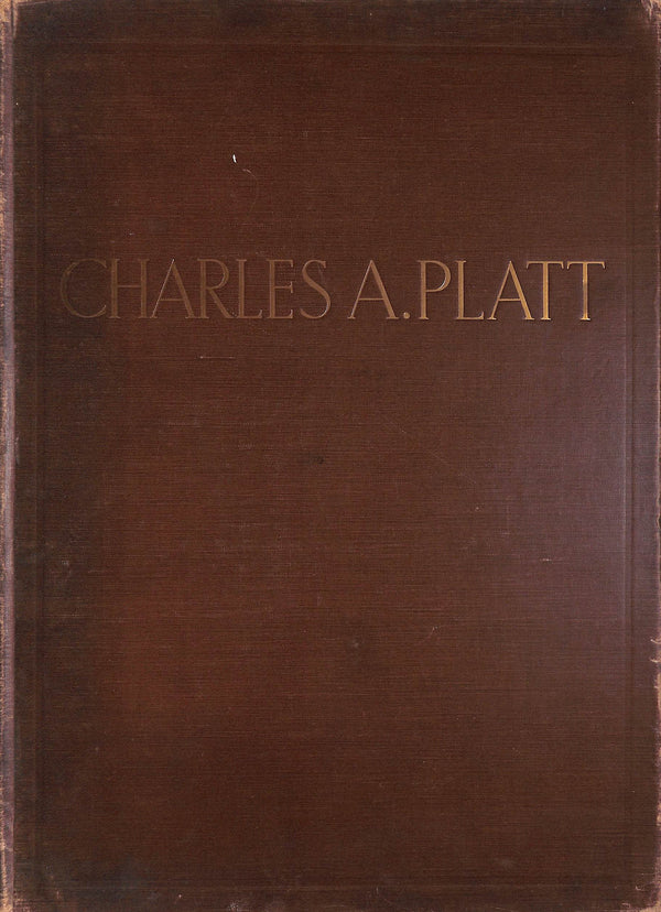 "Monograph Of The Work Of Charles A. Platt" (SOLD)
