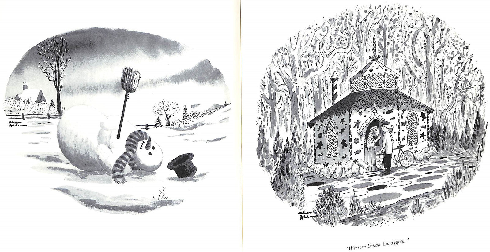 "Favorite Haunts" 1976 ADDAMS, Charles (INSCRIBED)