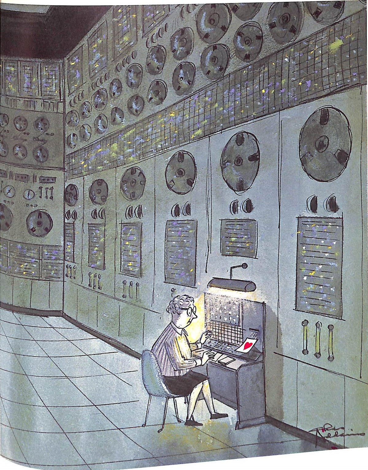 "The Groaning Board" 1964 ADDAMS, Charles