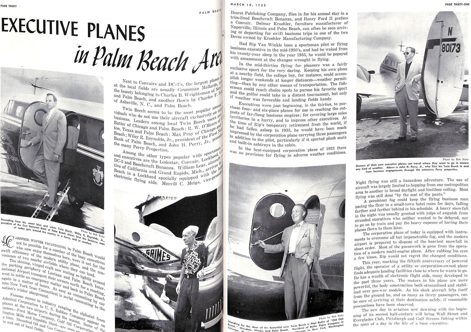 Palm Beach Life Magazine March 10, 1953