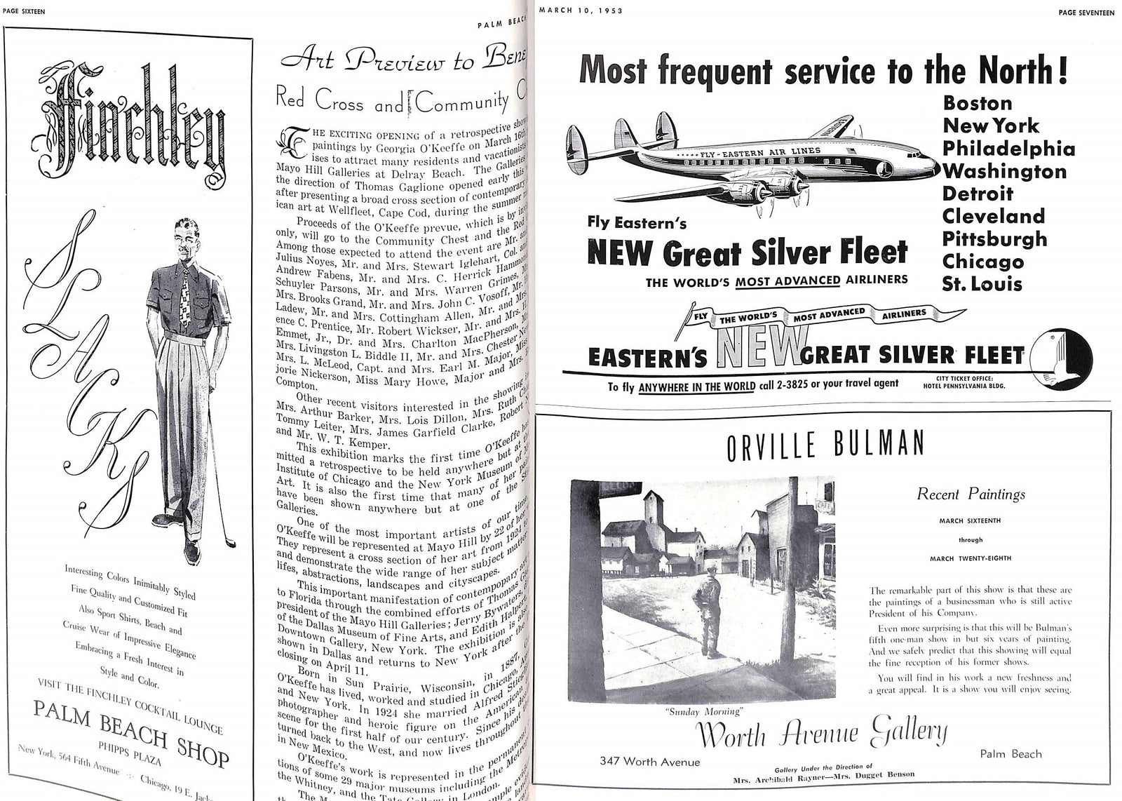 Palm Beach Life Magazine March 10, 1953