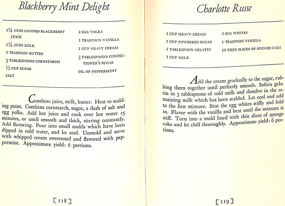 "Some Favorite Southern Recipes Of The Duchess Of Windsor" 1942