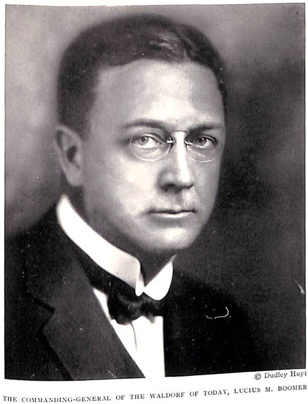 "The Story of the Waldorf-Astoria" Hungerford, Edward